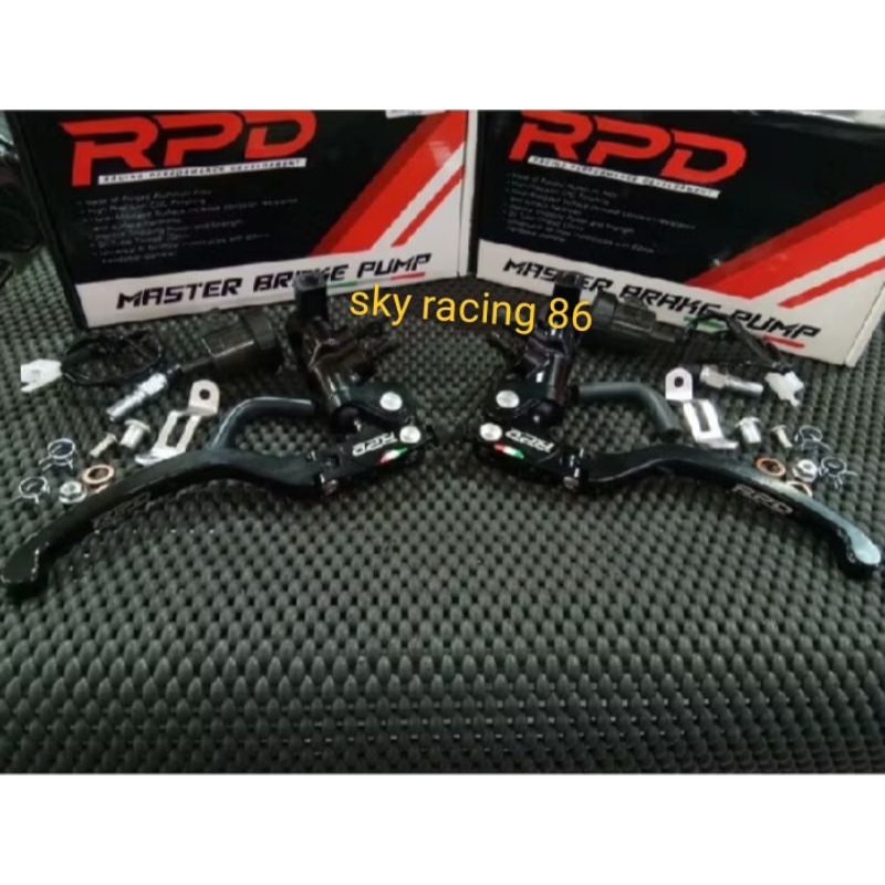 Jual Master rem radial RPD set kanan 17mm& kiri 16mm nmax 155 X-Max 250 pcx 150 pcx 160 ADV 150/ ...