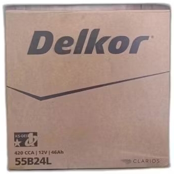Jual DELKOR NS60L-55B24L 46AH/Aki MF/Accu Kering NS-60L Mobil Grand Livina/Livina/Evalia/March ...