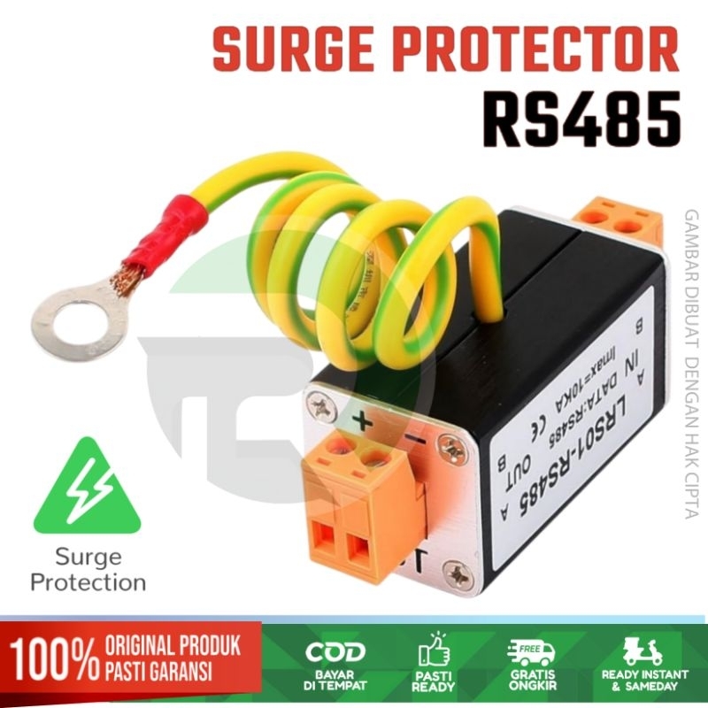 Jual RS485 Date Signal Power Arrester Anti Surge Protector Anti Petir ...