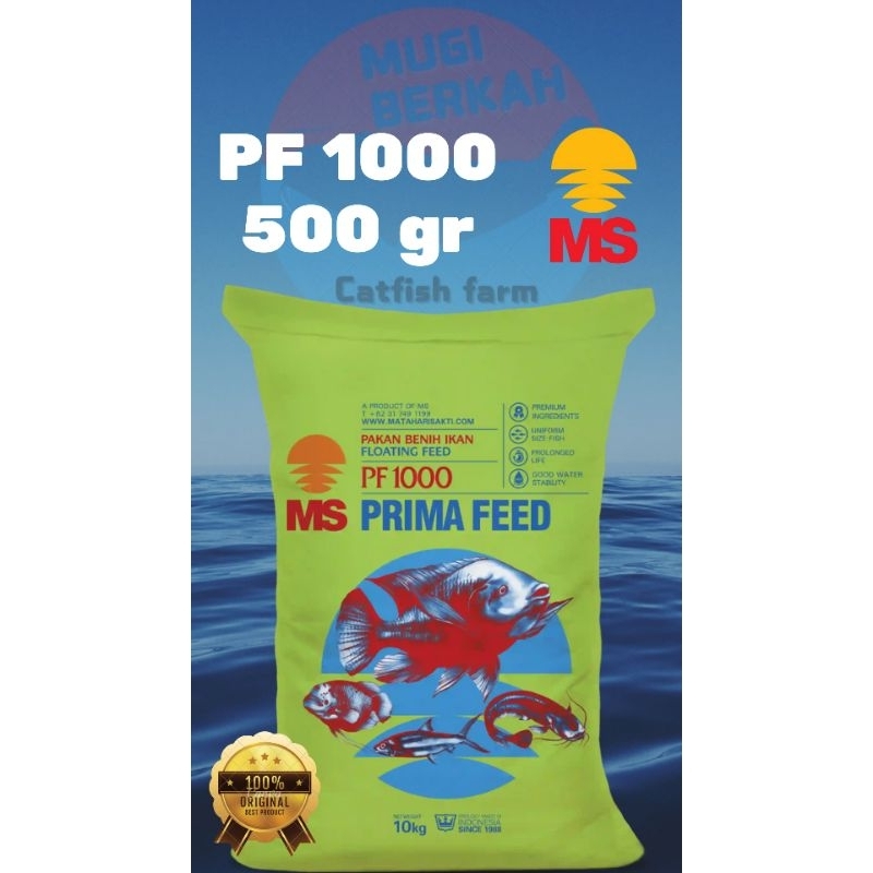 Jual PF 1000 REPACK 500 GRAM || UKURAN 1,3-1,7 MM | Shopee Indonesia