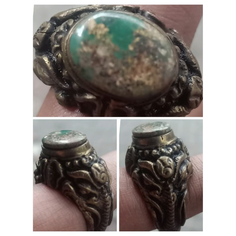 Jual natural pirus Persia Ring Ganesha | Shopee Indonesia