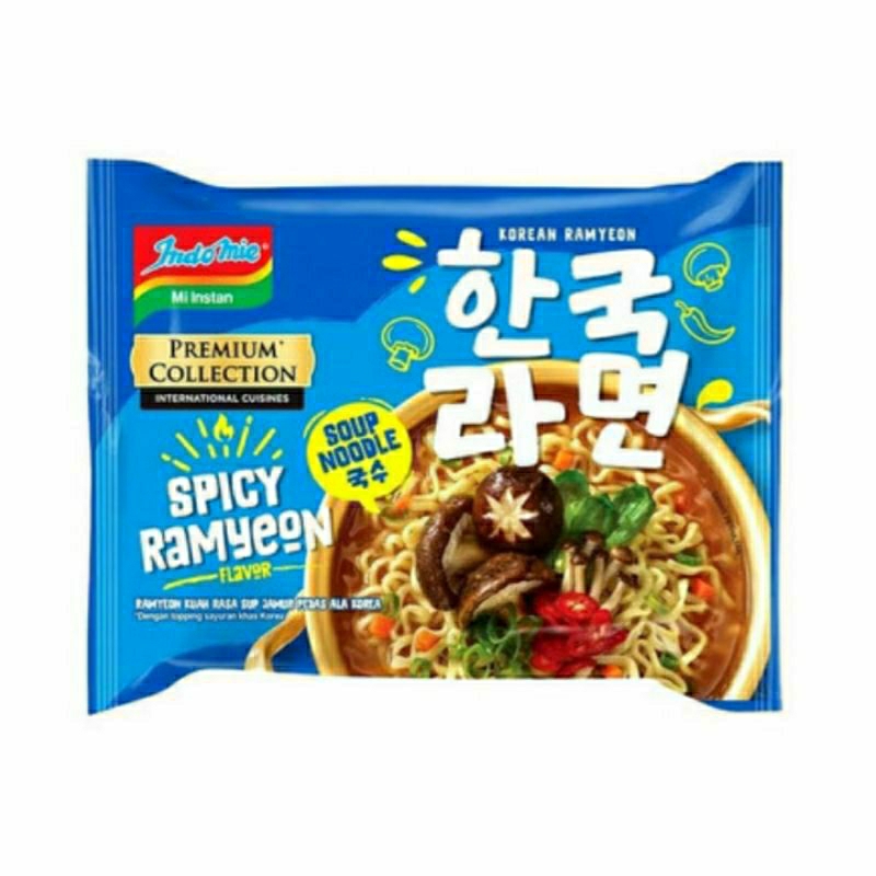 Jual indomie mie instant spicy ramyeon dan goreng fiery chikin | Shopee ...