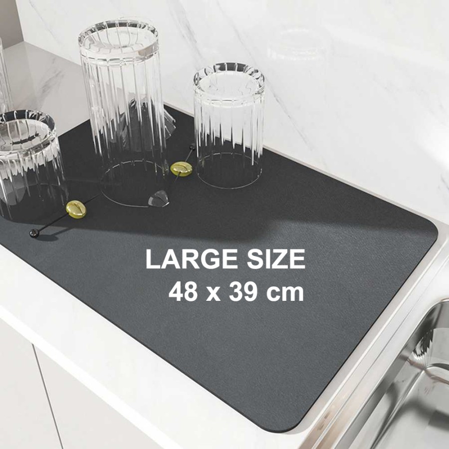 Jual Tatakan Gelas Karet Anti Slip Alas Meja Dapur Bar Mat Bartender ...