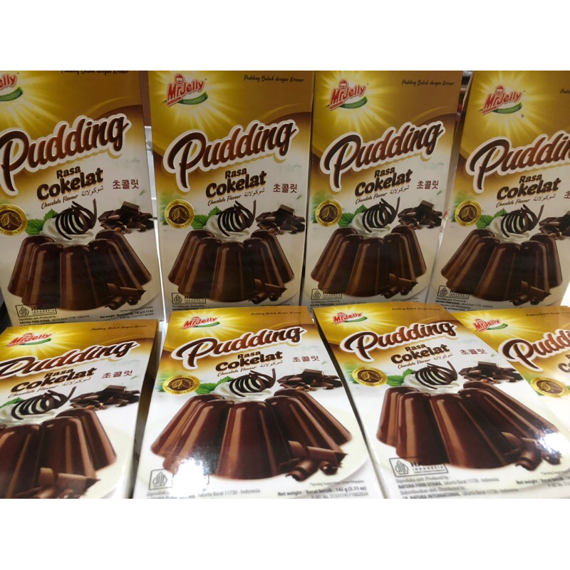 Jual Mr jelly/mister jelly pudding Rasa coklat cokelat murah meriah ...