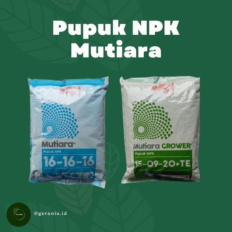 Jual [20K DAPAT 4] Pupuk NPK Mutiara 161616 dan grower isi total 400 ...