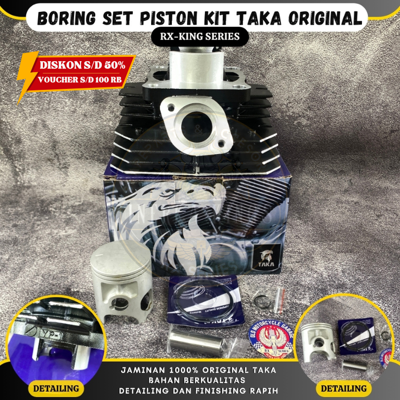 Jual Cylinder Blok Boring Seher Full Set Rx King Rxking Yp1 Original ...