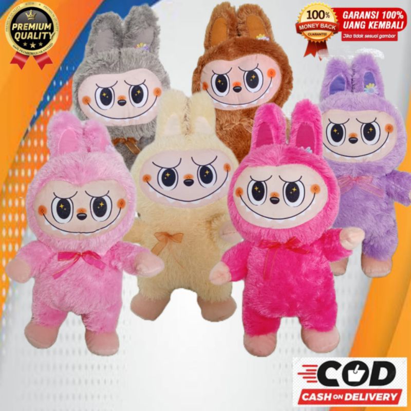 Jual BONEKA LABUBU VIRALL MUKA PRINTING AMAN SNI | Shopee Indonesia