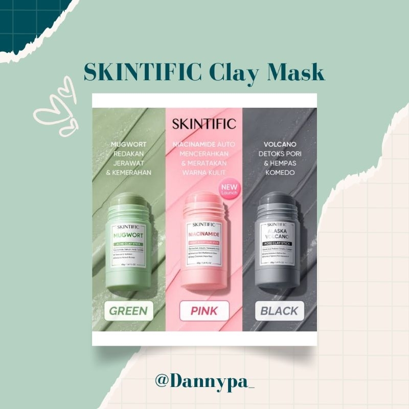 Jual SKINTIFIC CLAY MASK | Shopee Indonesia