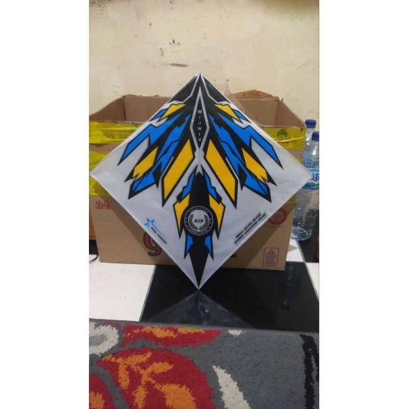 Jual layangan super sukoi gundam full petung 3 warna | Shopee Indonesia