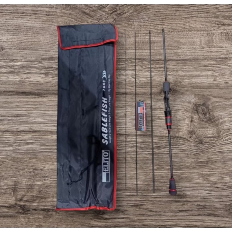 Jual JORAN PANCING TRAVEL ROD ELITO SABLEFISH 704 S | Shopee Indonesia