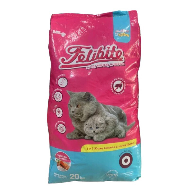 Jual FELIBITE MOTHER KITTEN kemasan karung 20kg | Shopee Indonesia
