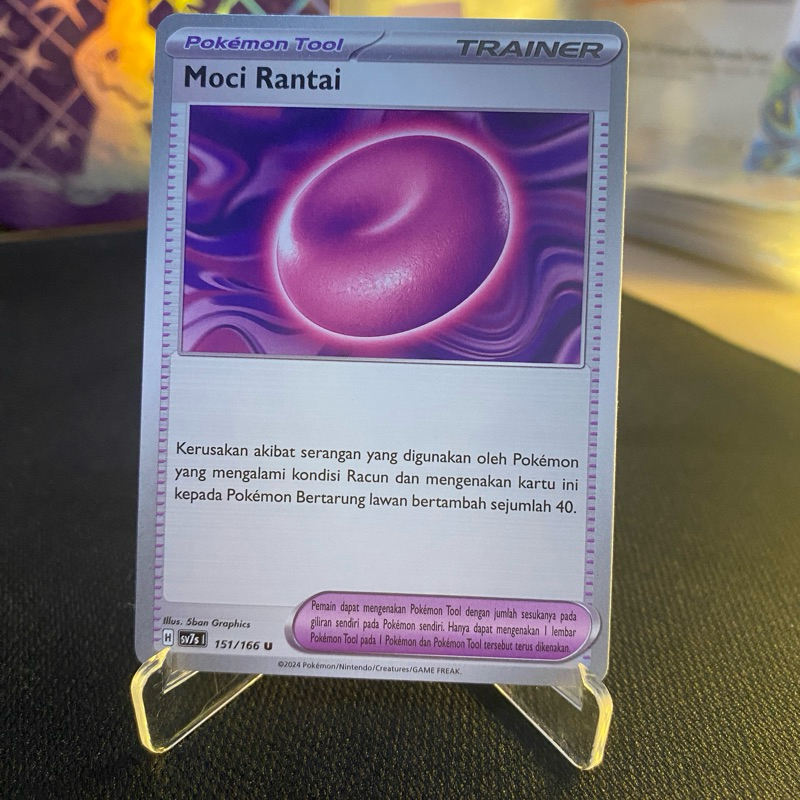 Jual Moci Rantai 151/166 TCG Pokemon Indonesia | Shopee Indonesia