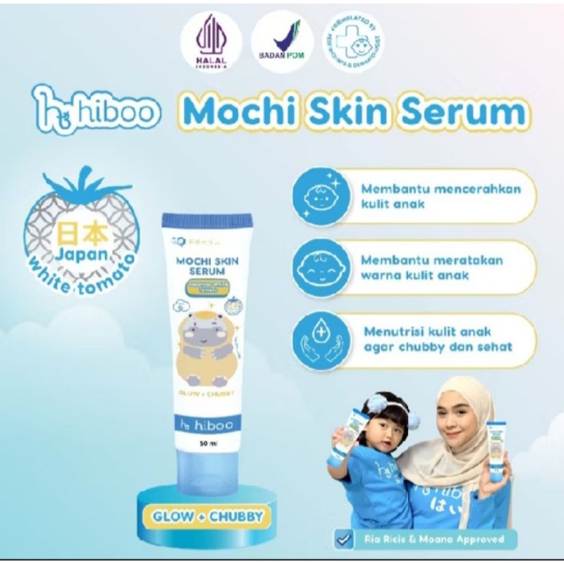 Jual Hiboo Mochi Skin Serum with Japanese White tomato for baby and ...