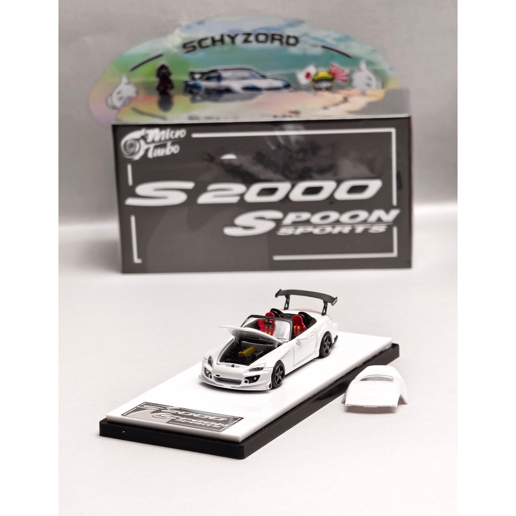 Jual Micro Turbo Honda S2000 Spoon Sports Japan JDM GT Wing Open Hood ...