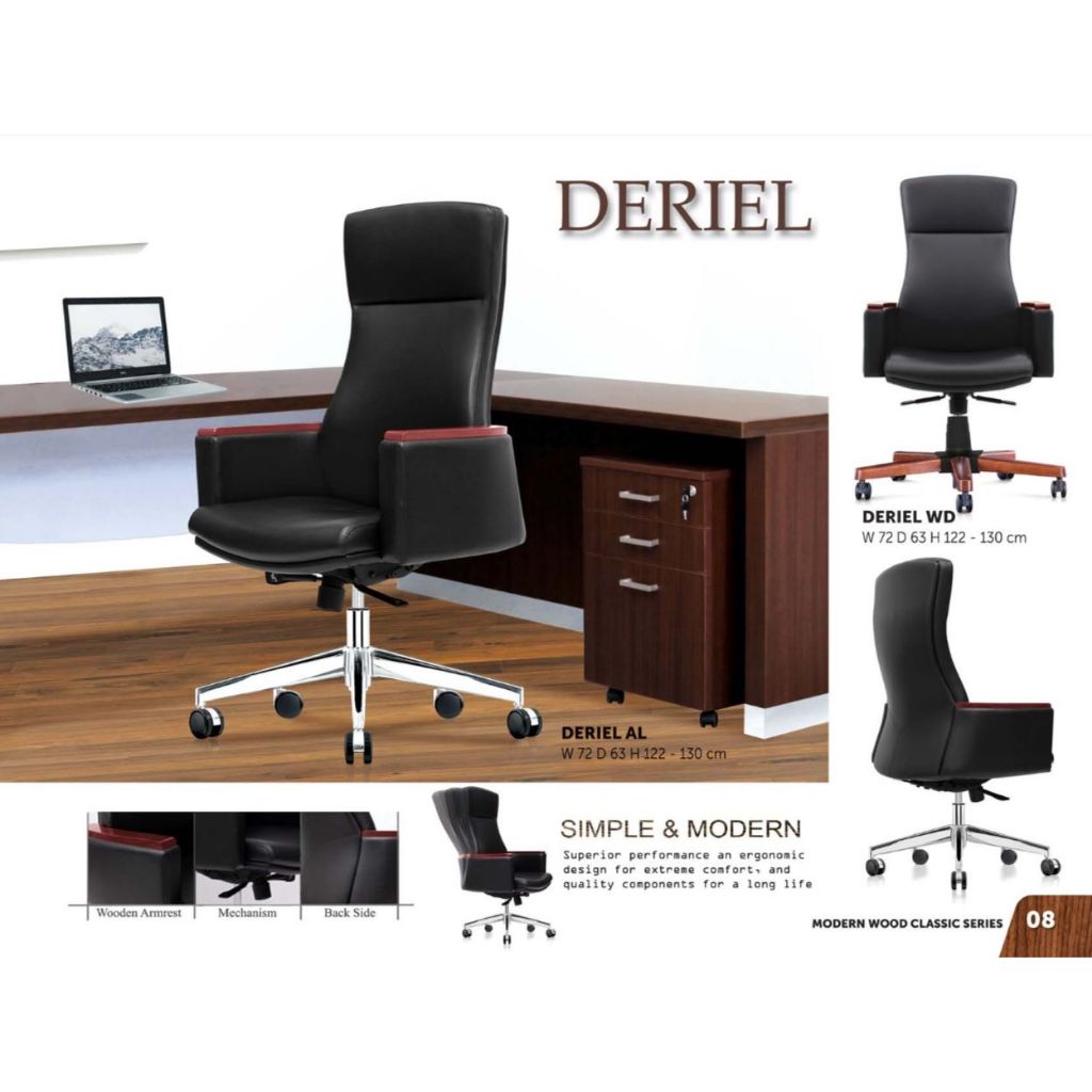 Jual Kursi Kantor Donati DERIEL AL WD | Shopee Indonesia