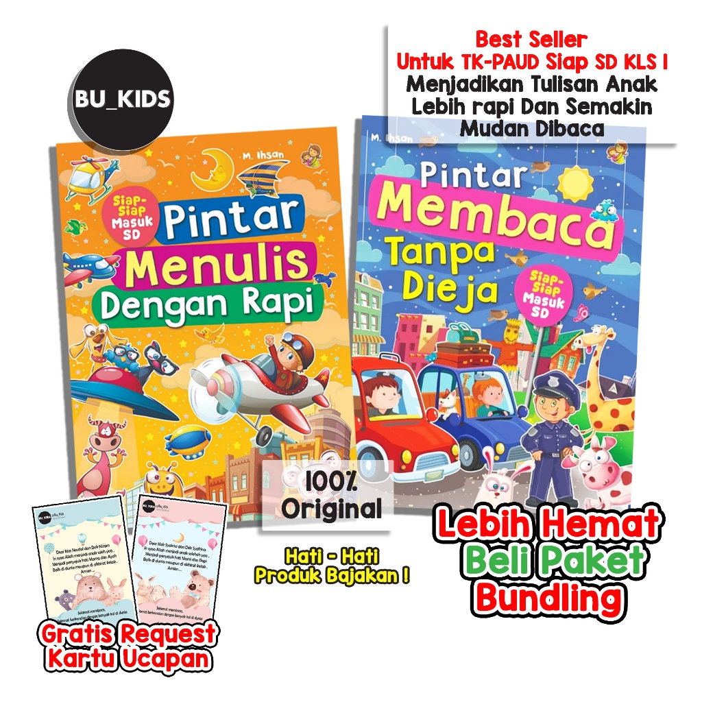 Jual Buku Belajar Membaca Anak TK & PAUD Pintar Membaca Tanpa Dieja TK ...