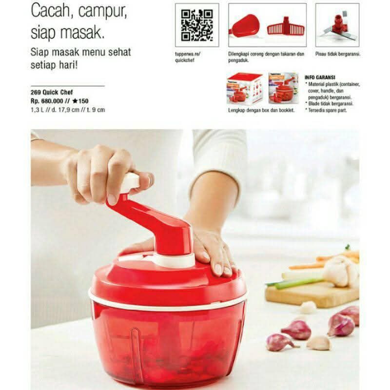 Jual quick chef tupperware | Shopee Indonesia