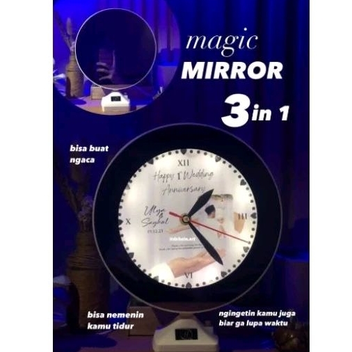 Jual CERMIN AJAIB MAGIC MIRROR CUSTOM KACA CERMIN FOTO MAGIC MIRROR 3 ...