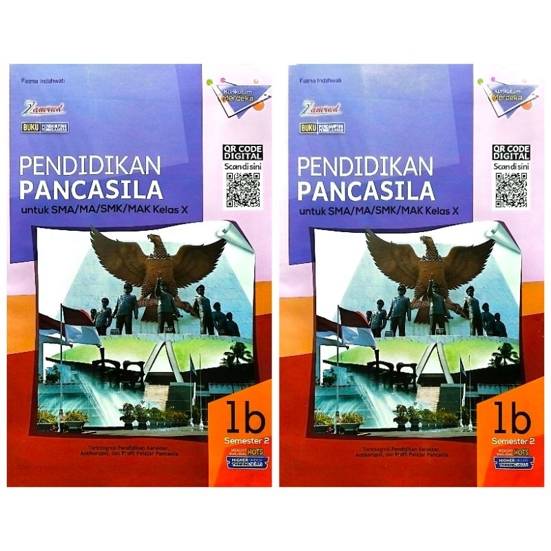 Jual BUKU LKS ZAMRUD SMA SMK PENDIDIKAN PANCASILA PPKN KELAS 10 11 KURIKULUM MERDEKA SEMESTER 2 ...
