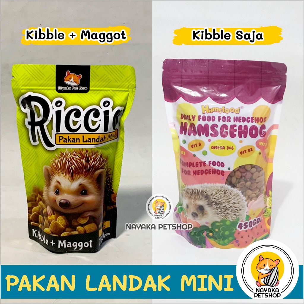 Jual Makanan Landak Mini Hamsgehog 400 gr Pakan Hedgehog Food Makanan ...