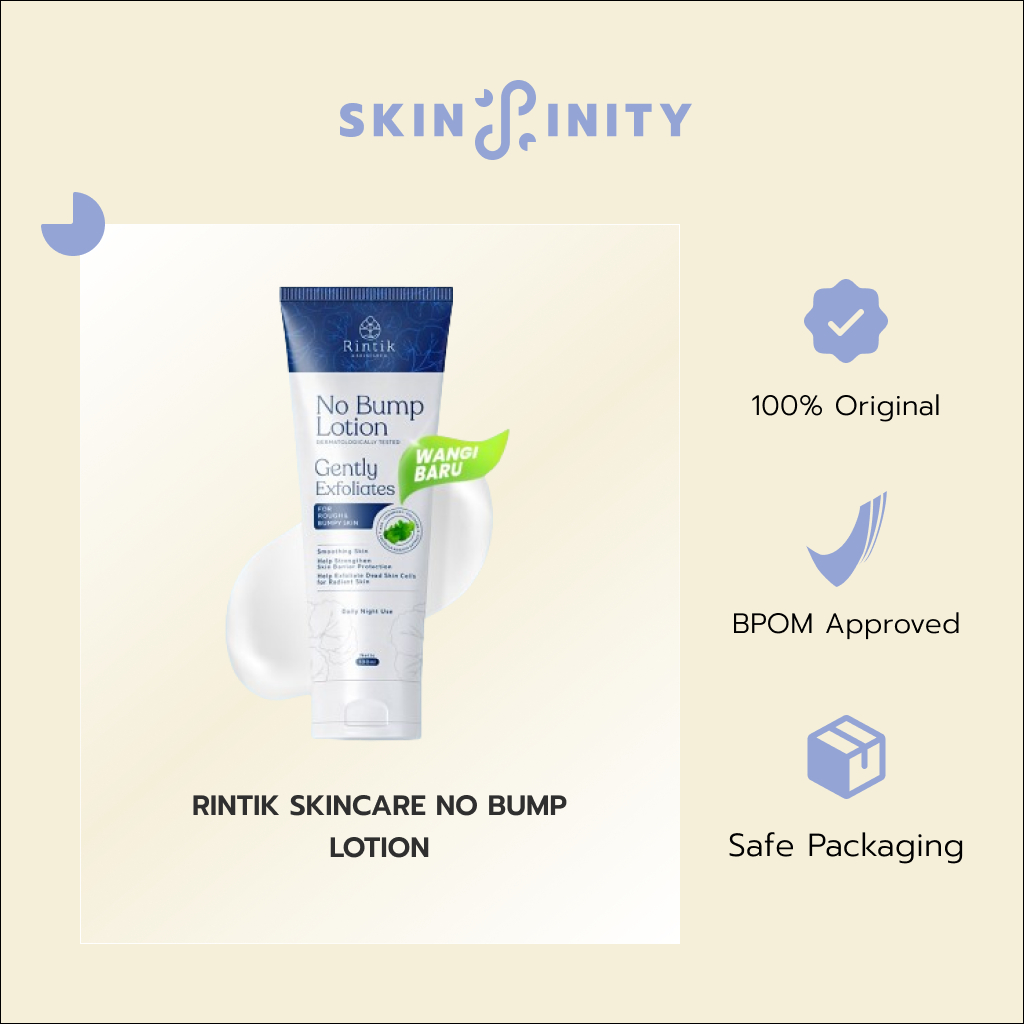 Jual Rintik Skincare - No Bump Lotion/Lotion Tubuh Kulit Bruntusan, Jerawat Punggung & Chicken ...