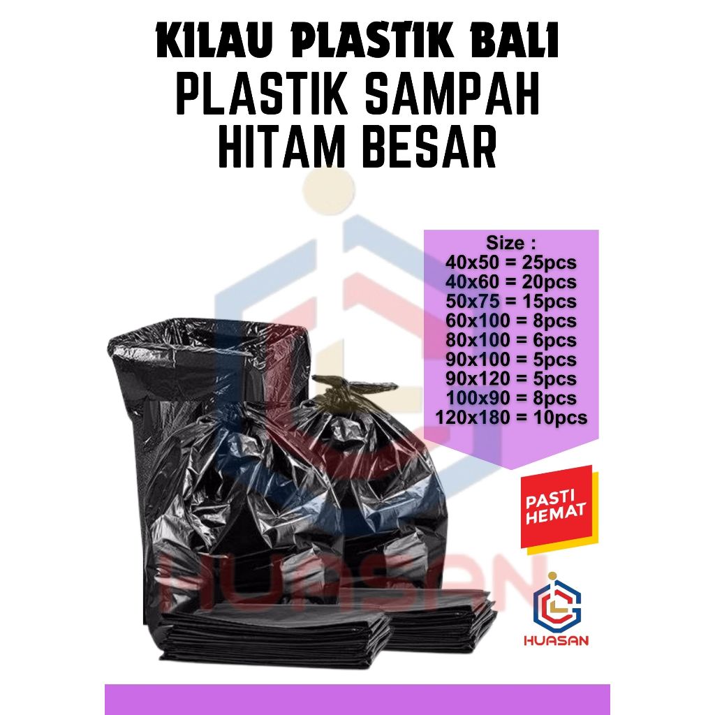 Jual Plastik Sampah | Kantong Plastik Sampah Hitam | Plastik Packing ...