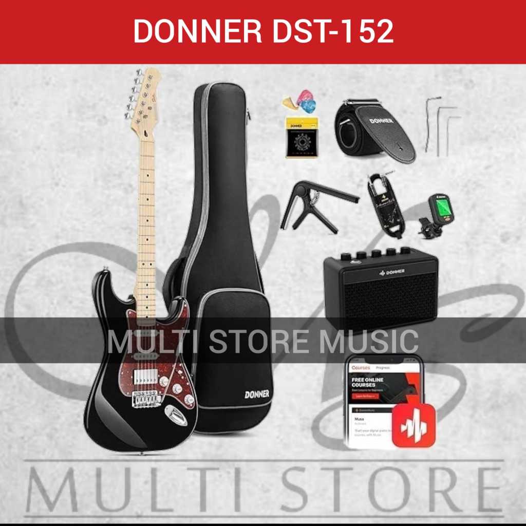 Jual Donner DST - 152B - Donner DST152 - Donner DST 152 - Gitar ...