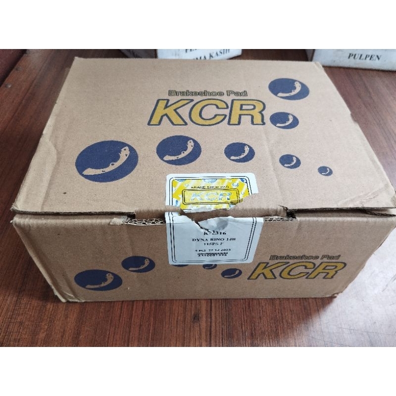 Jual Brake Shoe Kampas Sepatu Rem DEPAN Dyna Rino 14B 115PS 115ET ...