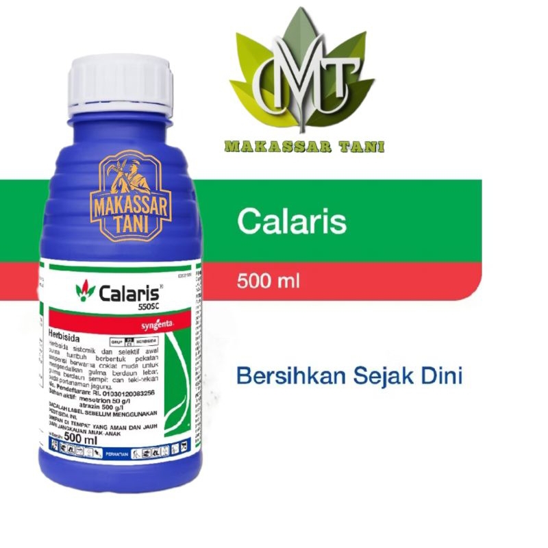 Jual CALARIS 550 SC HERBISIDA 500 ML RACUN RUMPUT TANAMAN JAGUNG ...