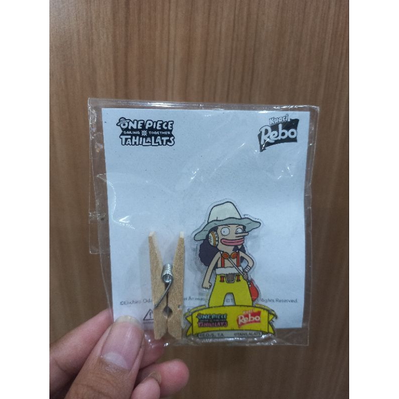 Jual USSOP AKRILIK paper clip. REBO X ONE PIECE TAHI LALATS | Shopee ...