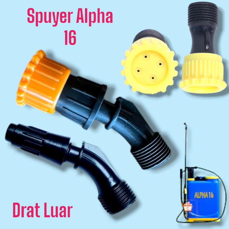 Jual Spuyer Tangki Semprot Drat Luar Spuyer Teng Alpha Nozzle drat luar ...