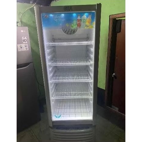Jual showcase second, showcase minuman showcase 1 pintu bekas | Shopee ...