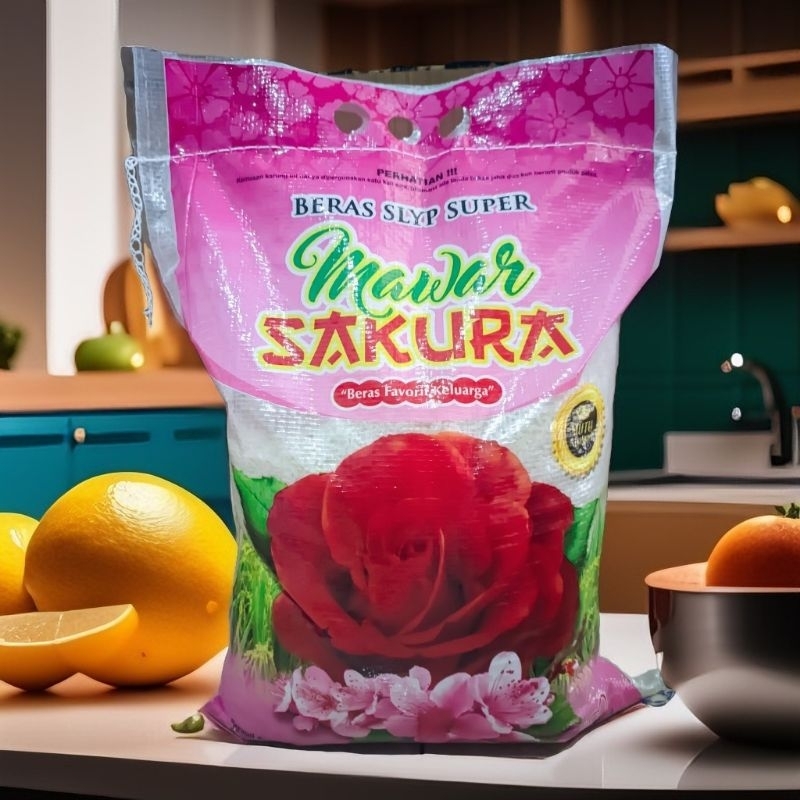 Jual Beras SAKURA 5KG | Shopee Indonesia