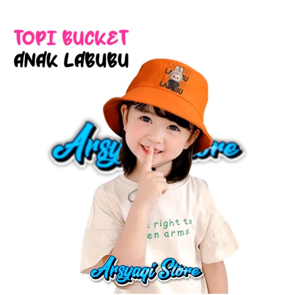 Jual TOPI BUCKET ANAK SABLON LABUBU | Shopee Indonesia