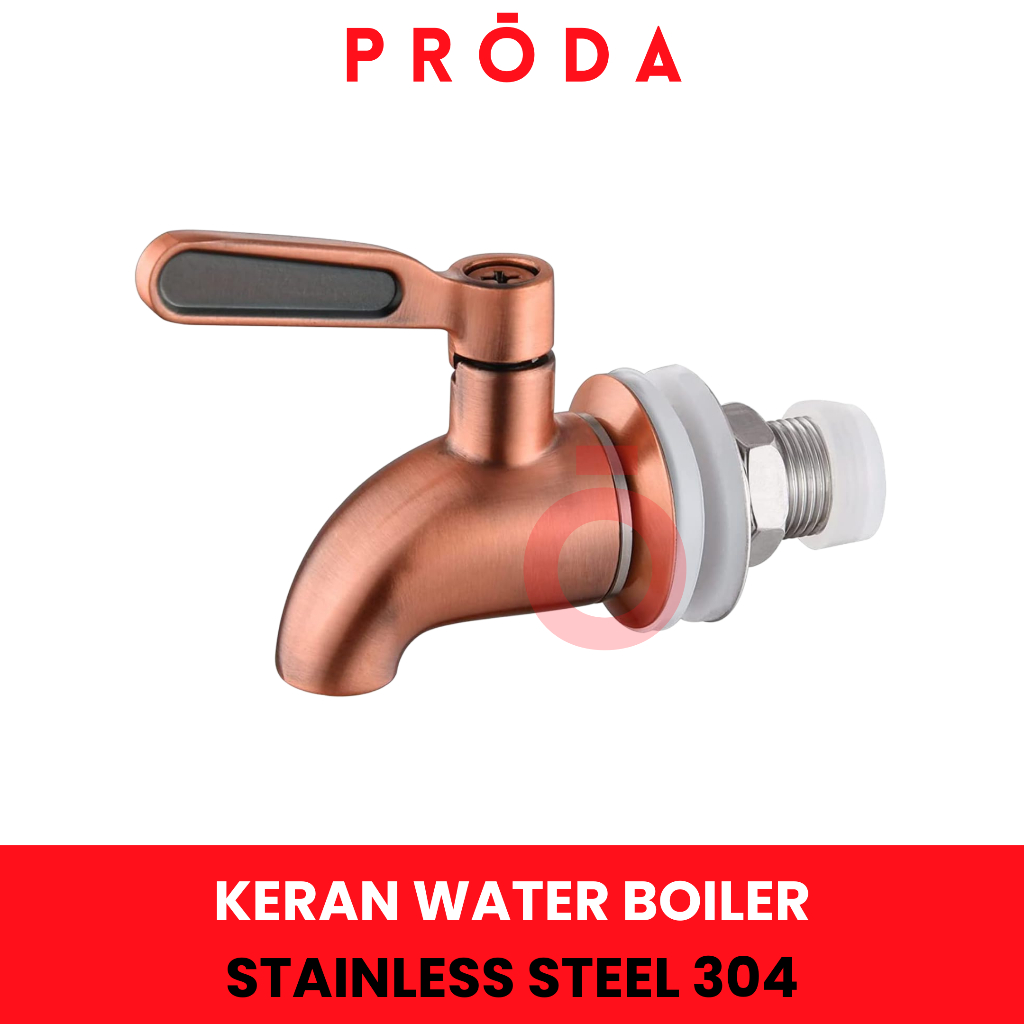Jual PRODA - Keran Dispenser Boiler Stainless 304 Dispenser Air Kran ...