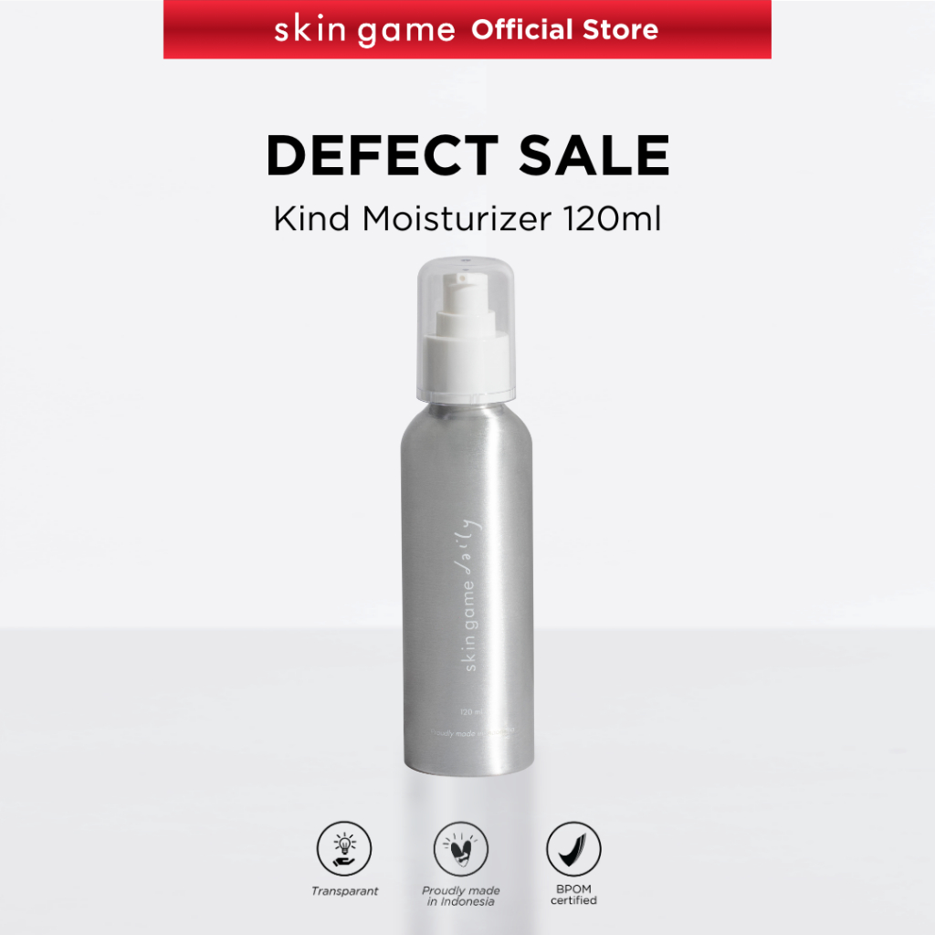 Jual [Defect Sale] Skin Game Kind Moisturizer 120 ml - Perbaiki Skin ...