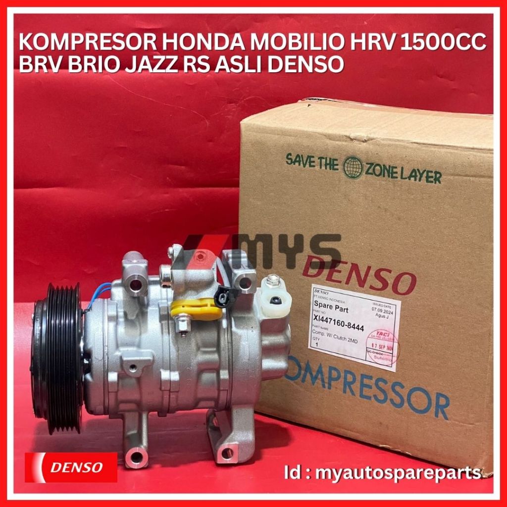Jual COMPRESSOR AC Mobil HONDA Mobilio HRV 1500CC BRV Brio Jazz RS ...