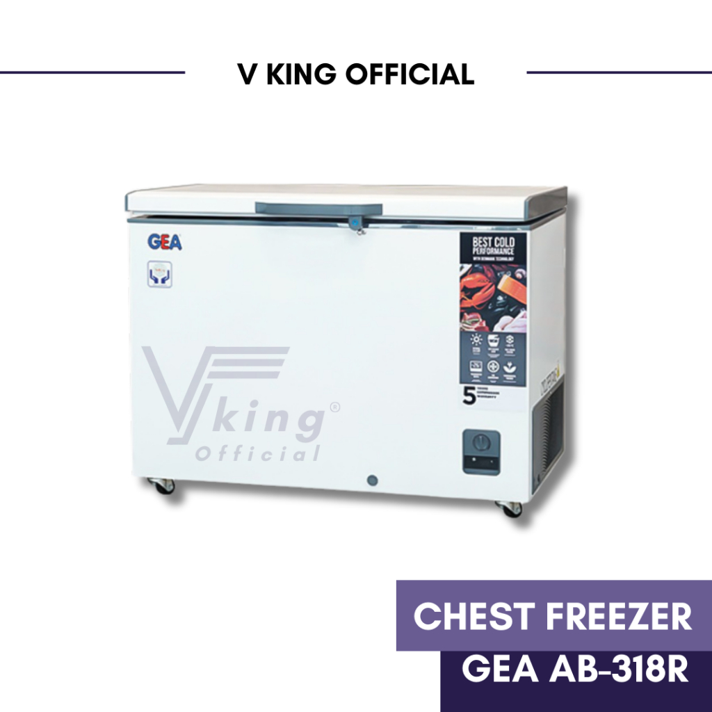 Jual GEA Chest Freezer AB 318 R / AB 318R / AB318R 300 Liter Garansi ...