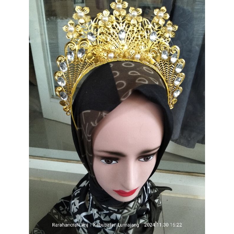 Jual mahkota bando adat bando tari bando karnaval (style 17) | Shopee ...