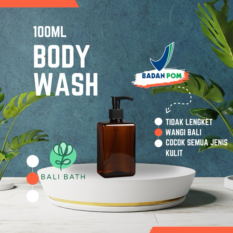 Jual Bali Bath BPOM Body Shower Travel Size Sabun Mandi 100ML - Wangi ...