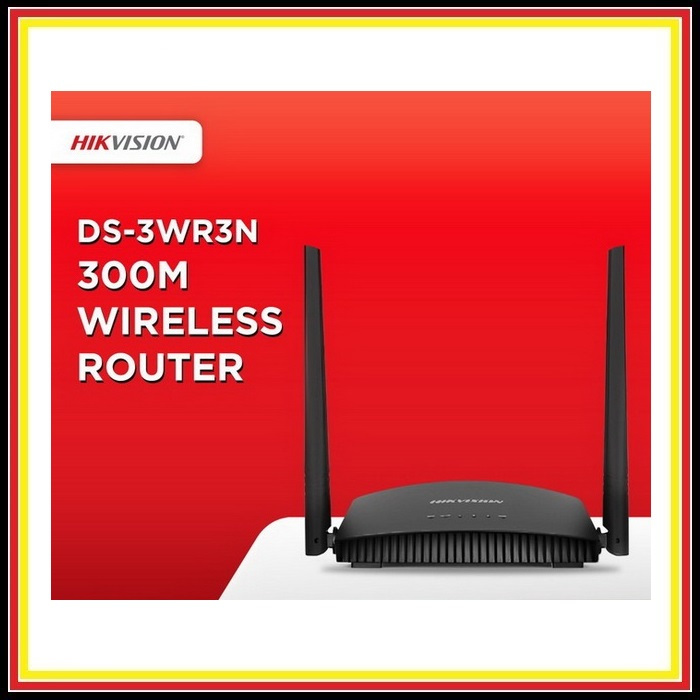 Jual Hikvision Wireless Router DS-3WR3N wifi 300Mbps | Shopee Indonesia