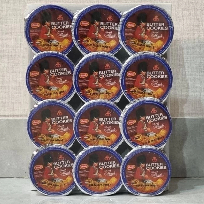 Jual Monde Butter Cookies Cup 27gr x 12cup | Shopee Indonesia