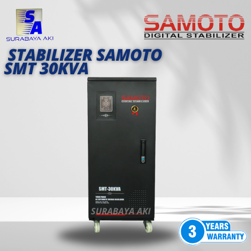 Jual SAMOTO Stabilizer 30000VA Stavolt Single Phase Stavolt SMT30KVA ...