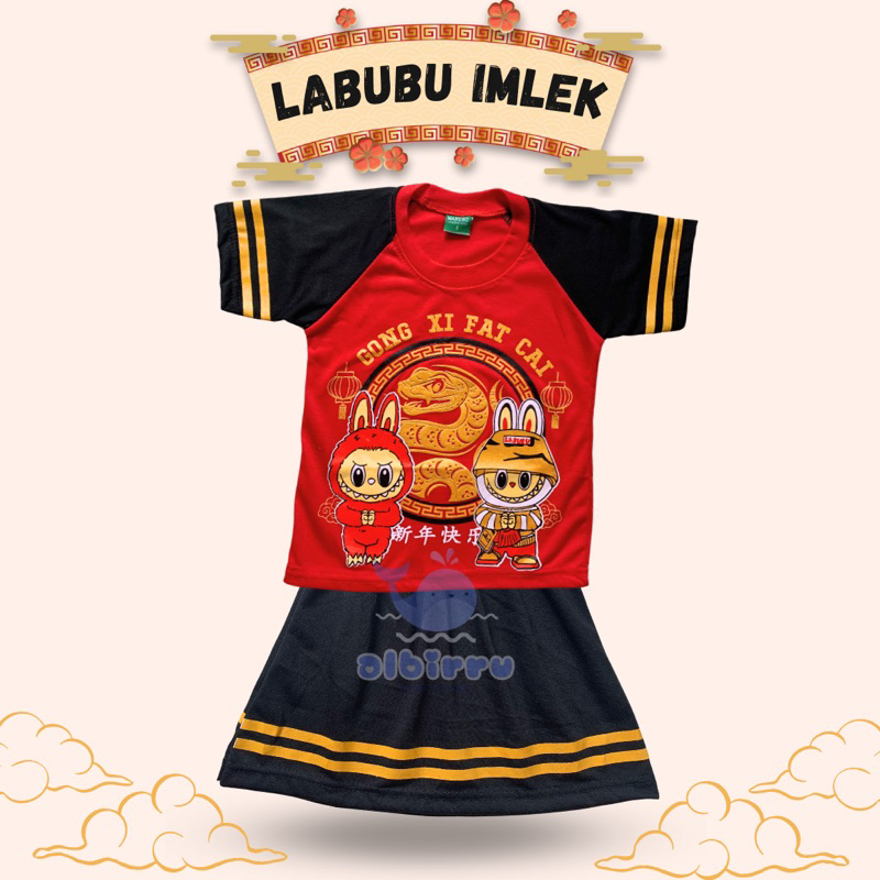 Jual LABUBU ROK IMLEK BAJU CINA ANAK LABUBU | Shopee Indonesia