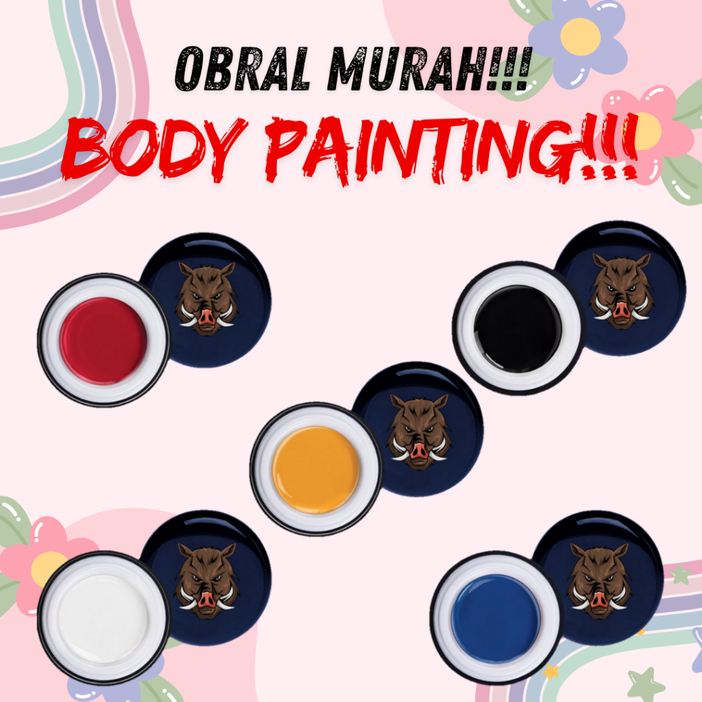 Jual LISA FACE and BODY PAINTING / Pidih Warna / Pewarna Muka Termurah ...