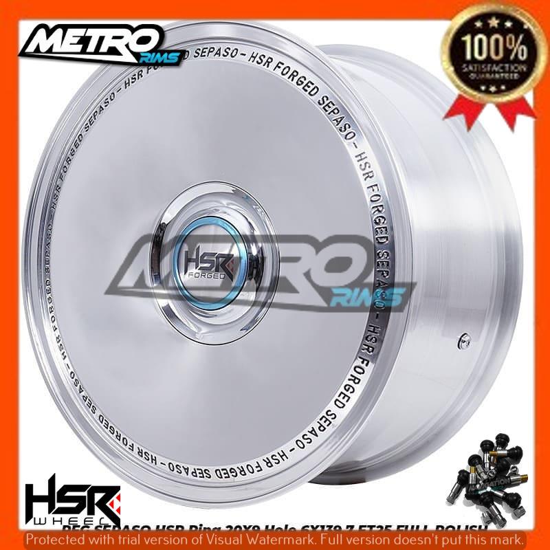 Jual VELG MOBIL RACING FORGED RING 20 R20 HSR RFG SEPASO UNTUK MOBIL FORTUNER PAJERO PRADO FORD ...