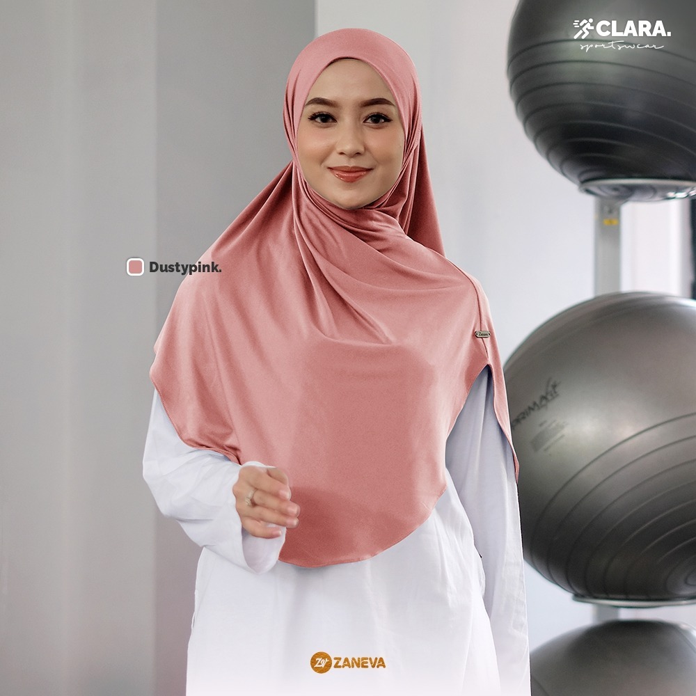 Jual [NEW ARRIVAL] Zaneva - Clara Hijab sport series by Zaneva || Hijab Instan olahraga by ...