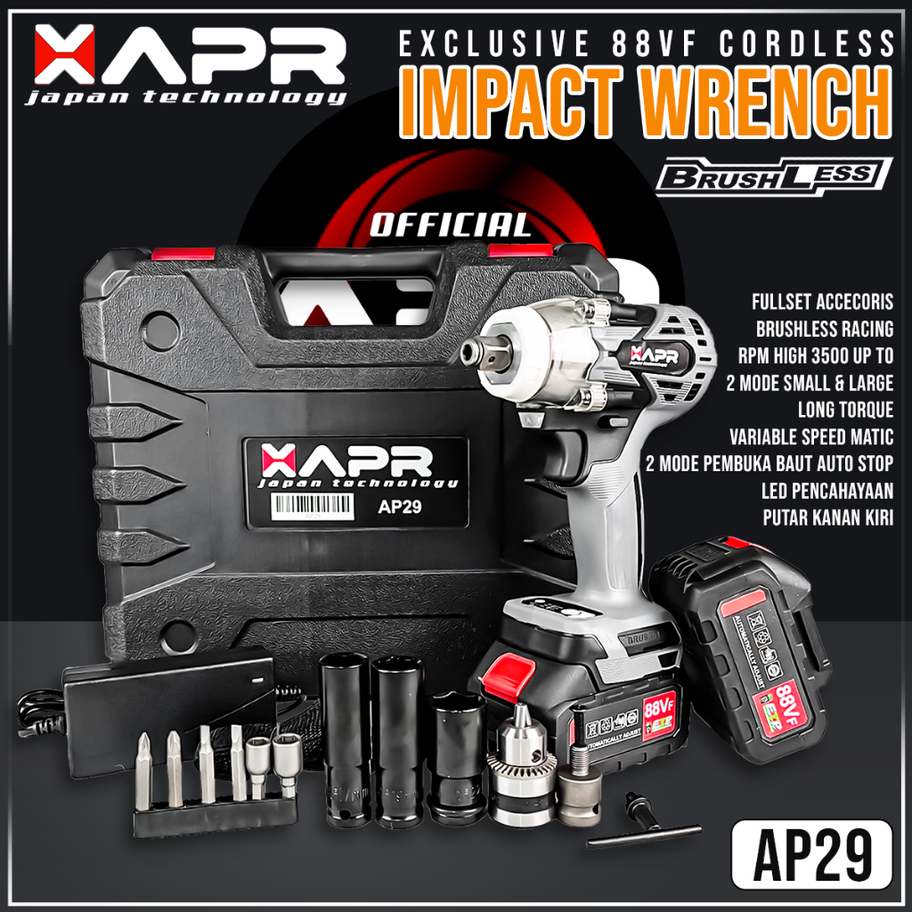 Jual BOR IMPACT BENGKEL MOTOR MOBIL AP29+ | Shopee Indonesia