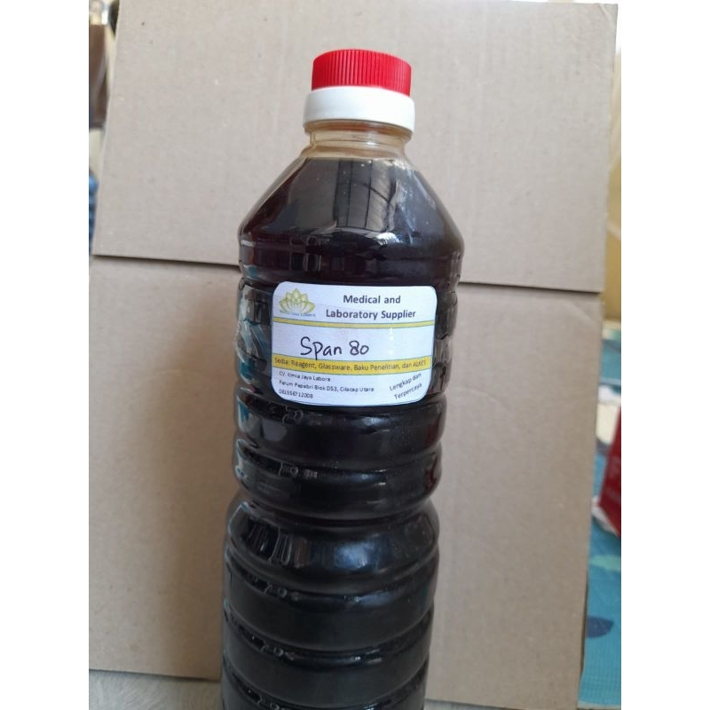 Jual SPAN 80 100 gram ECER _Sorbitan Mono Oleat ECER 100 GRAM ...