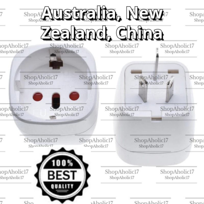 Jual Colokan Listrik Over Steker Australia China Plug Konverter Travel ...